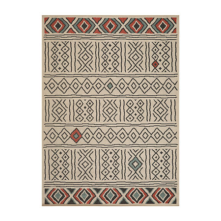 Click here for Lr Home Trixie 8x99 Outdoor Area Rug - Ivory prices