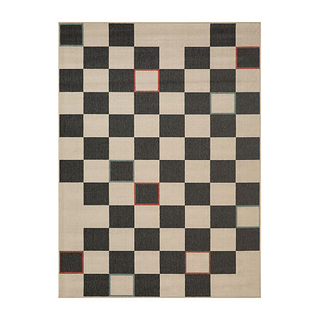 Click here for Evette Rios X LR Home Mapa Checkered 24X36 Indoor... prices