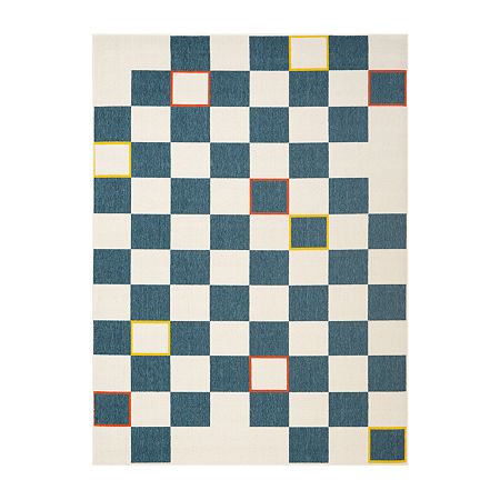 Click here for Evette Rios X LR Home Mapa Checkered 24X36 Indoor... prices
