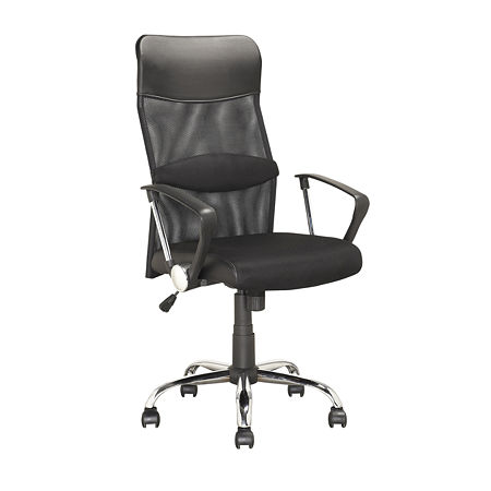 Click here for Workspace Executive Faux-Leather And Mesh Officech... prices