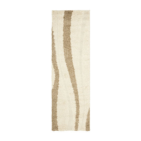 Click here for Safavieh Shag Collection Kimmee Abstract Runner Ru... prices