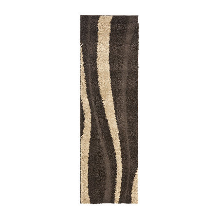 Click here for Safavieh Shag Collection Kimmee Abstract Runner Ru... prices