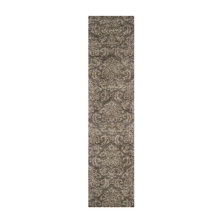 Click here for Safavieh Shag Collection Mario Damask Runner Rug... prices