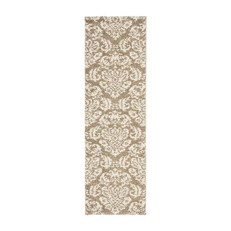 Click here for Safavieh Shag Collection Mario Damask Runner Rug... prices