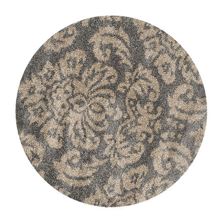 Click here for Safavieh Shag Collection Mario Damask Round Area R... prices