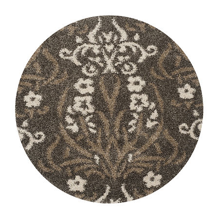 Click here for Safavieh Shag Collection Tristen Floral Round Area... prices