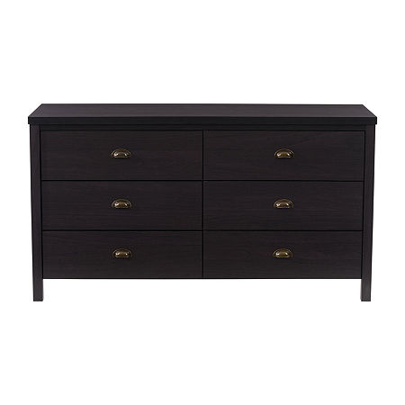 Click here for Corliving Boston 6-Drawer Dresser  One Size  Black prices