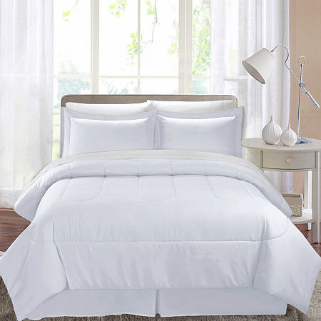 Swift Home Ultra-Soft 8pc. Bed-In-A-Bag Bedding Set