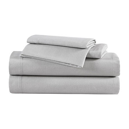 Click here for Eddie Bauer Solid 100 Cotton Brushed Flannel 4-Pc.... prices