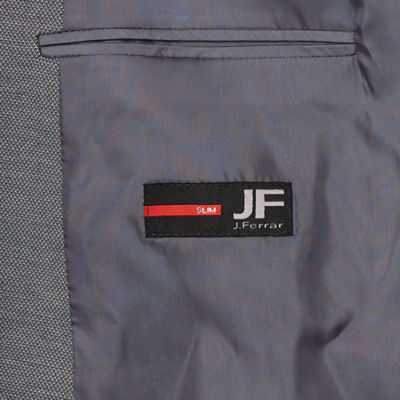 J. Ferrar Mens Knit Stretch Fabric Slim Fit Sport Coat - JCPenney