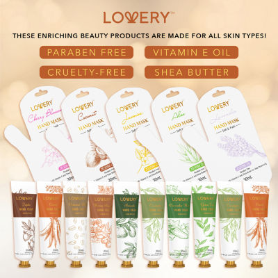 Lovery Hand Cream & Hand Mask Gift Set - 15 Pc ($48 Value), Color ...