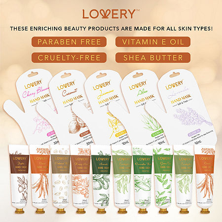 Click here for Lovery Hand Cream & Hand Mask Gift Set - 15 Pc ($4... prices