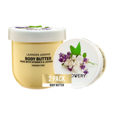 Lovery Lavender Jasmine Body Butter - 2 Pc ($36 Value), Color: Cream ...