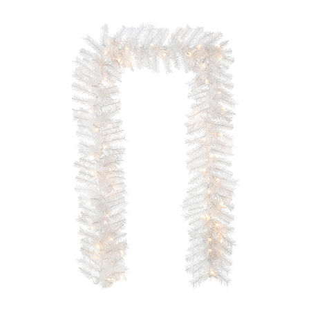 Click here for Glitzhome 9ft Pre-Lit White Pine Christmas Indoor... prices