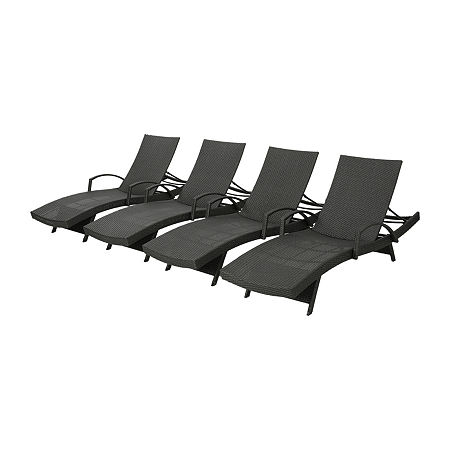 Click here for Salem 4-pc. Lounge Chair  One Size  Gray prices