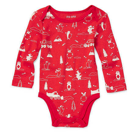 Click here for Okie Dokie Baby Boys Crew Neck Long Sleeve Rib Bod... prices