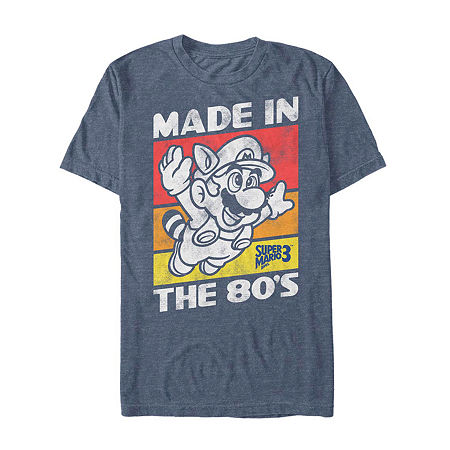 Click here for Mens Short Sleeve Super Mario Graphic T-Shirt  Xx-... prices