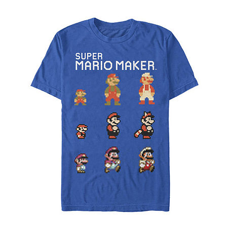 Click here for Mens Short Sleeve Super Mario Graphic T-Shirt  Xx-... prices