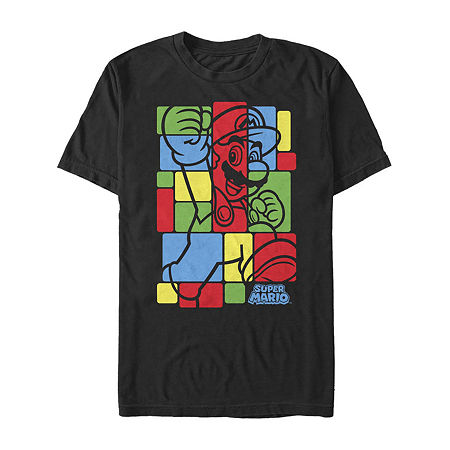 Click here for Mens Short Sleeve Super Mario Graphic T-Shirt  Sma... prices