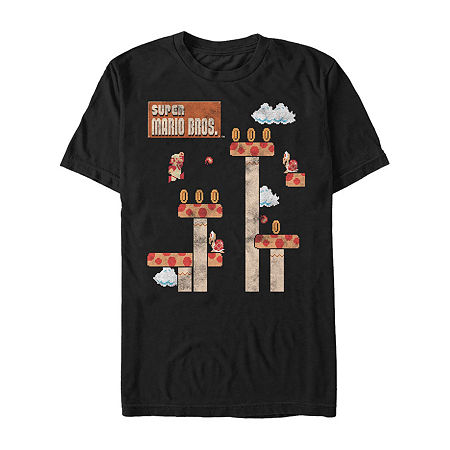Click here for Mens Short Sleeve Super Mario Graphic T-Shirt  Xx-... prices
