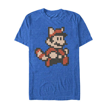 Click here for Mens Short Sleeve Super Mario Graphic T-Shirt  Lar... prices