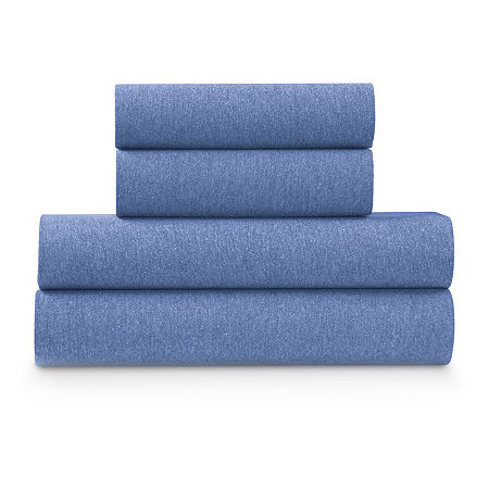 Click here for Ella Jayne Soft Heather Jersey Knit 4-Pc. Sheet Se... prices
