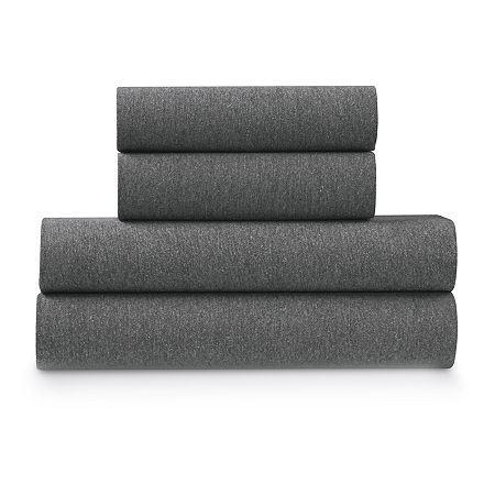 Click here for Ella Jayne Soft Heather Jersey Knit 4-Pc. Sheet Se... prices