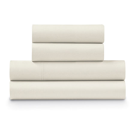 Ella Jayne 1200 Thread Count 100 Cotton Sateen 4-Pc. Sheet Set  California King - Ivory