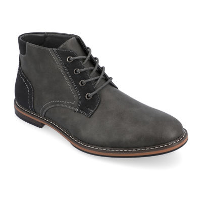 Vance Co Mens Franco Block Heel Chukka Boots - JCPenney