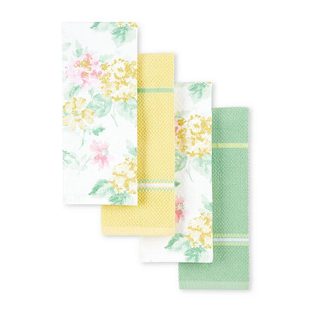 Click here for Martha Stewart Amber Floral 4-pc. Kitchen Towel Se... prices