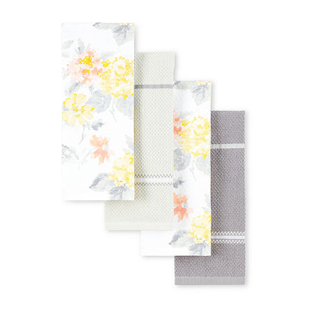 Click here for Martha Stewart Amber Floral 4-pc. Kitchen Towel Se... prices