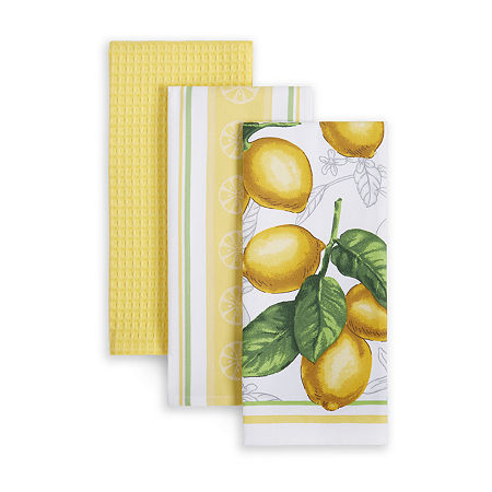 Click here for Martha Stewart Lot of Lemons 3-pc. Kitchen Towel S... prices