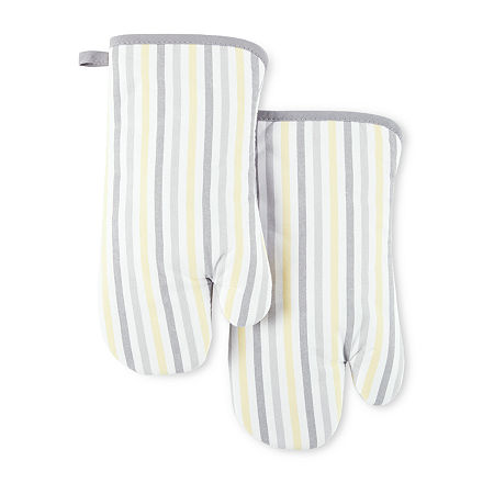 Click here for Martha Stewart Daisy Stripe 2-pc. Oven Mitt Set  O... prices