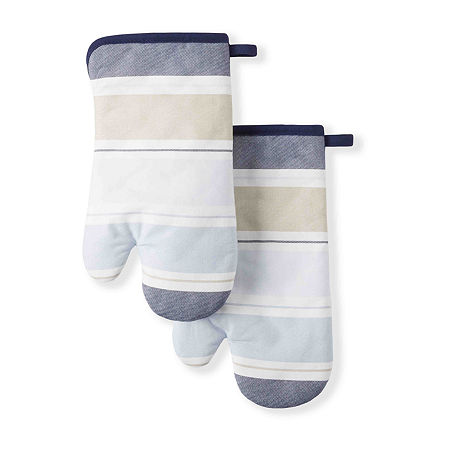 Click here for Martha Stewart Thin Stripe 2-pc. Oven Mitt Set  On... prices