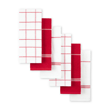 Click here for Martha Stewart Waffle 6-pc. Kitchen Towel Set  One... prices