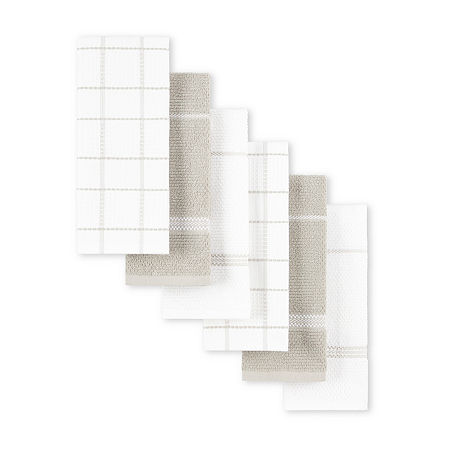 Click here for Martha Stewart Waffle Kitchen 6-pc. Kitchen Towel... prices