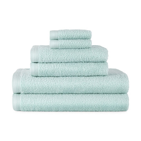 Click here for Home Expressions Solid & Stripe Bath Towel  One Si... prices
