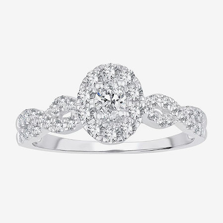 Click here for Womens 1/2 CT. T.W. Natural White Diamond 10K Whit... prices