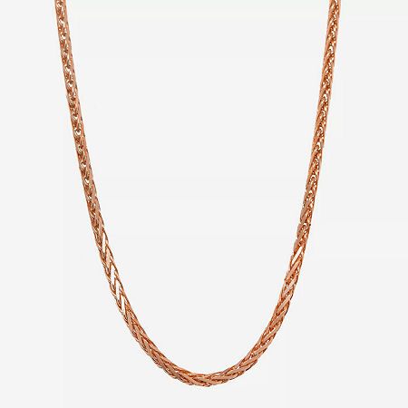 Click here for 14K Gold Wheat Chain Necklace  One Size prices