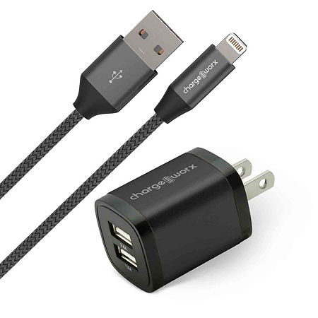 Click here for Chargeworx Dual Lightning Charging Bundle  One Siz... prices