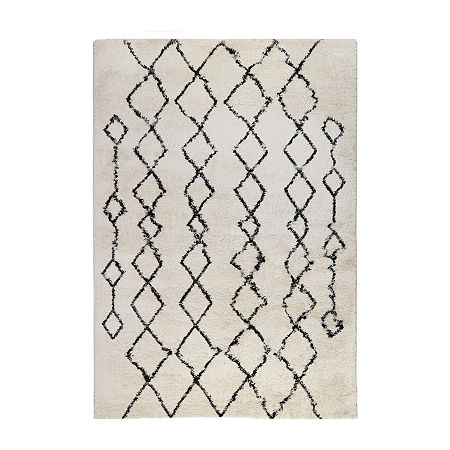 Click here for Amer Rugs Aspen Clara Geometric Shag Washable Indo... prices