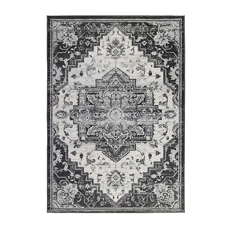 Click here for Amer Rugs Alexandria Yana Medallion Loomed Washabl... prices