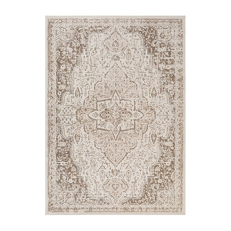 Click here for Amer Rugs Alpine Imara Medallion Loomed Washable I... prices