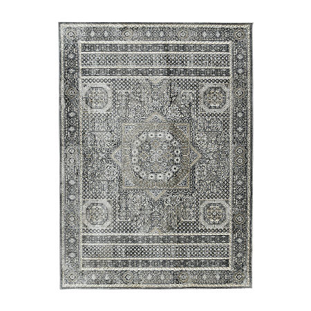 Click here for Amer Rugs Fairmont Kenseth Medallion Loomed Washab... prices