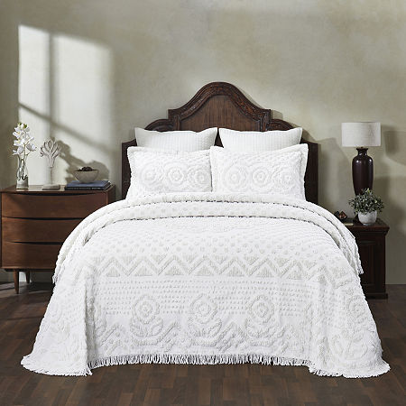 Click here for Better Trends Heirloom Bedspread Set  One Size  Wh... prices