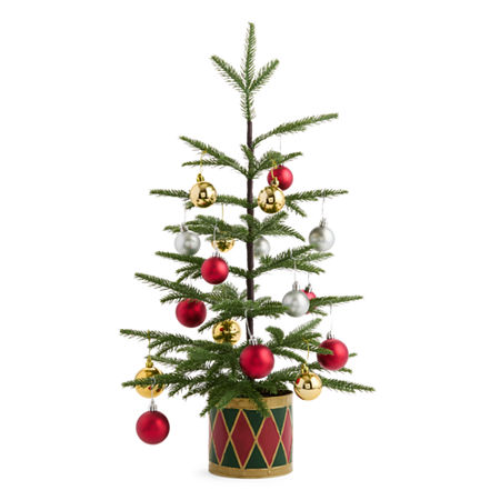 Click here for North Pole Trading Co. 25in Drum Christmas Tableto... prices