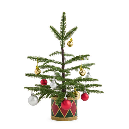 Click here for North Pole Trading Co. 16in Drum Christmas Tableto... prices