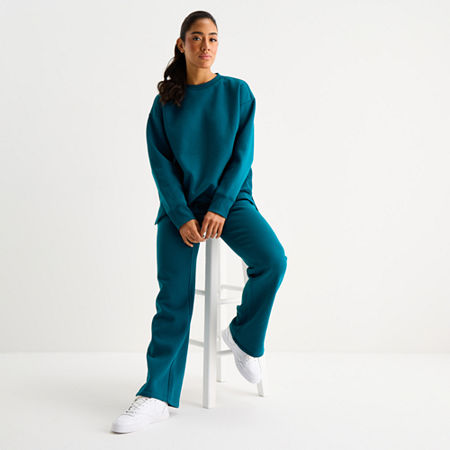 Click here for Xersion Womens Oversized Super Soft Fleece Crewnec... prices