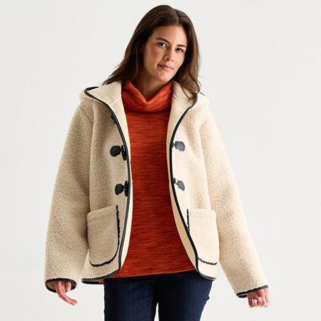 Click here for St. Johns Bay Womens Midweight Teddy Coat  Xx-larg... prices