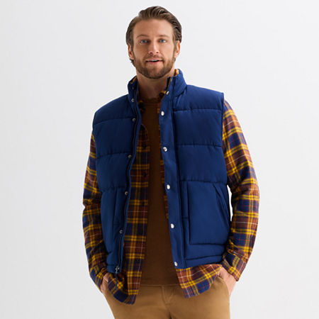Click here for St. Johns Bay Quilted Cargo Mens Heavyweight Puffe... prices